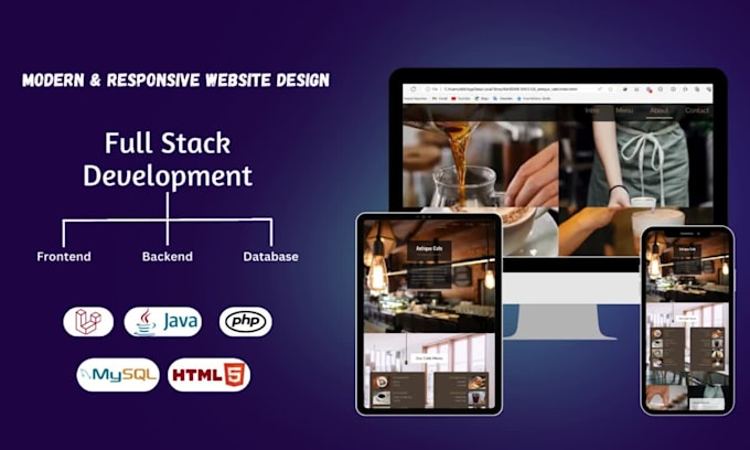 Do full stack web development by Techgincs1 | Fiverr