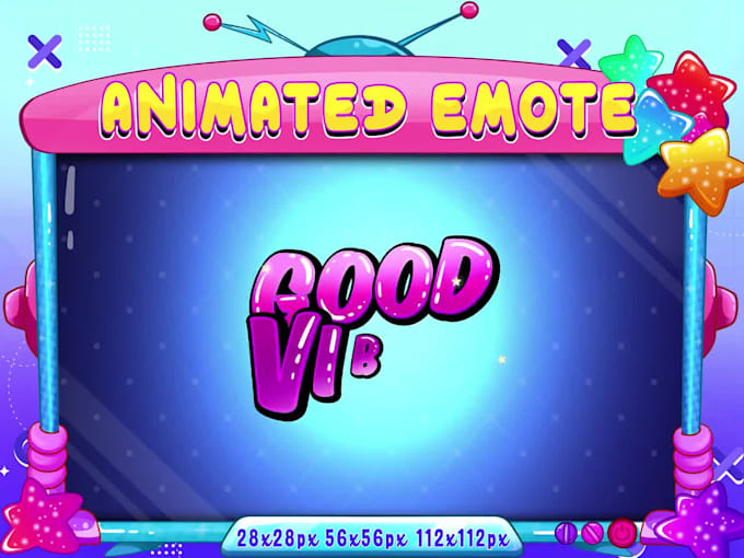 Design custom animated twitch, youtube, discord, text emotes by ...