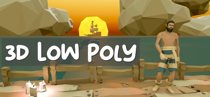 Optimized low poly 3d game asset for unity by Alessiaverza | Fiverr
