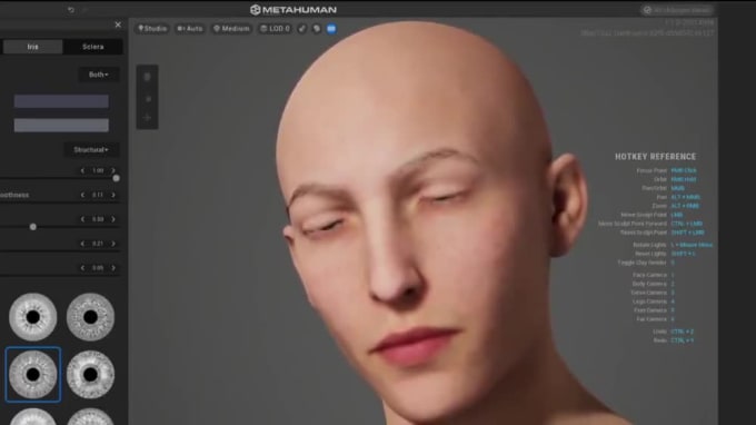 Create realistic metahuman character, 3d sculpting printing by Skyla ... Create realistic metahuman character, 3d sculpting printing by Skyla ...