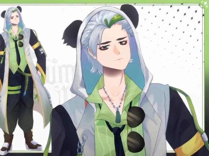 Draw and rig vtuber model, live2d vtuber model, 2d vtuber rigging by ...