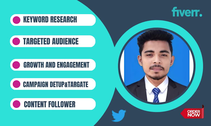 Promote twitter accounts on a regular basis ads campaign, by Mehedi0088 ...