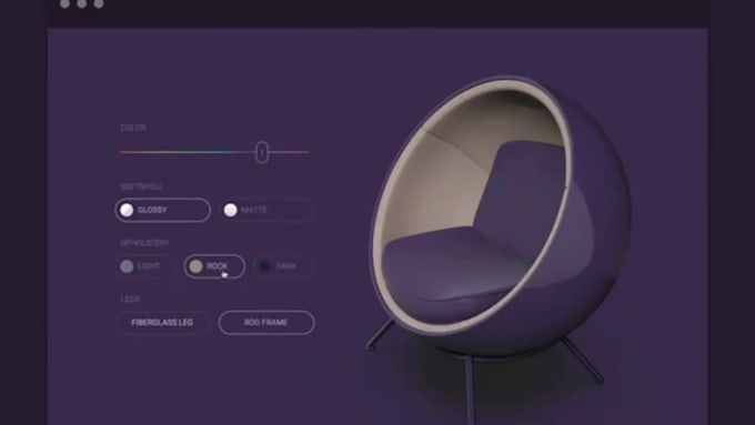 3d interactive website 3d model using threejs webgl pos 3d product configurator by Token_quest ...