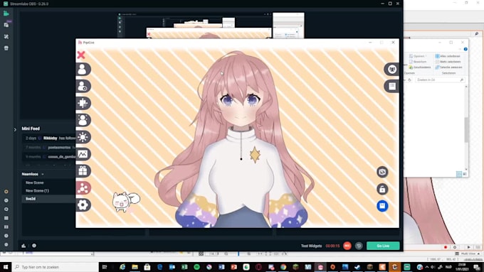 Rig your 2d model by Pinkpoesie | Fiverr