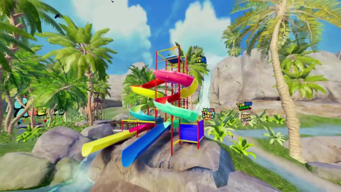 Make stunning vrchat world , vrchat club metaverse game environment in ...