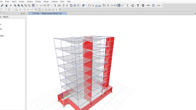 Do structure analysis and design using etabs and safe by Moazamahmad10 ...