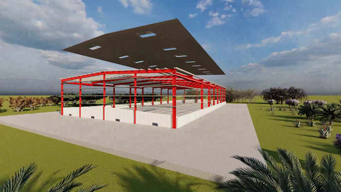 Create custom 3d warehouse floor plans and layout design by Ibrahim ...