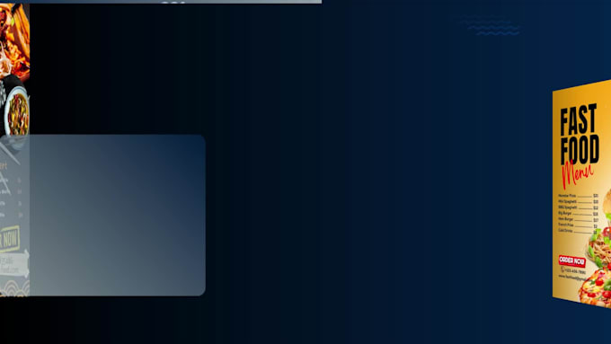 Design exclusive food menu,flyer and poster by Xiaomi22 | Fiverr