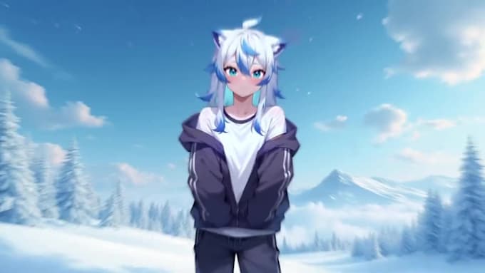 Create 3d vtuber model vroid 3d model vtuber rigging vrchat avatar 3d ...