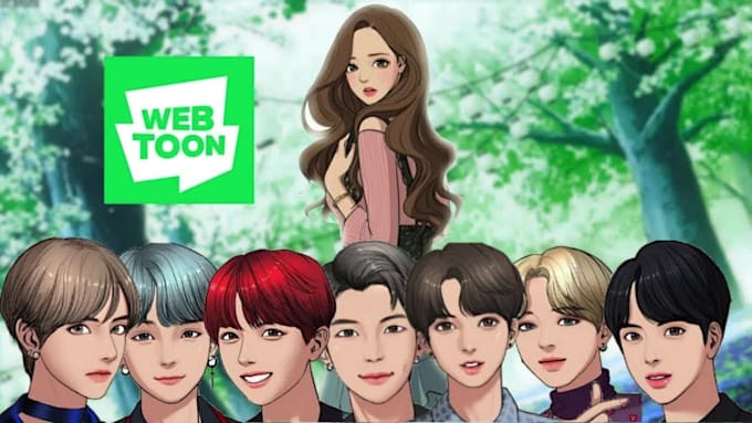 Promote your webtoon webcomic promotion comic tapas manga by Johnson ...