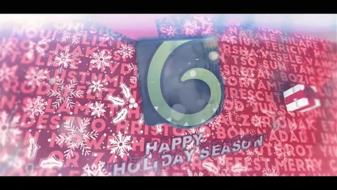Create professional christmas logo intro animation by Jsk_design | Fiverr
