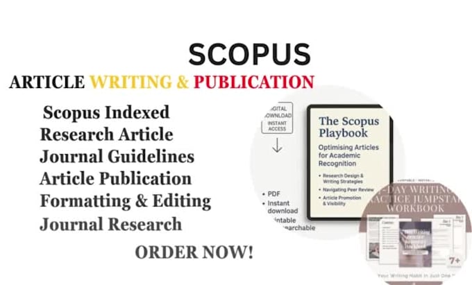 Write format and publish articles in scopus ssci sci index peer reviewed journal by Mercyye39 ...