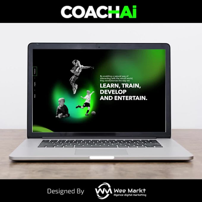 Do web design and build a professional website landing page by Anstradr ...