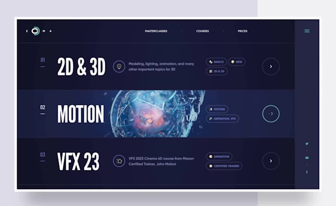 Design interactive 3d animated website on webflow with three js, opengl, gsap by Mary_janie927 ...