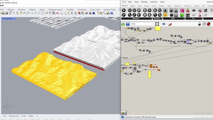 Create Parametric Rhino And Grasshopper Model By Daniz1 Fiverr