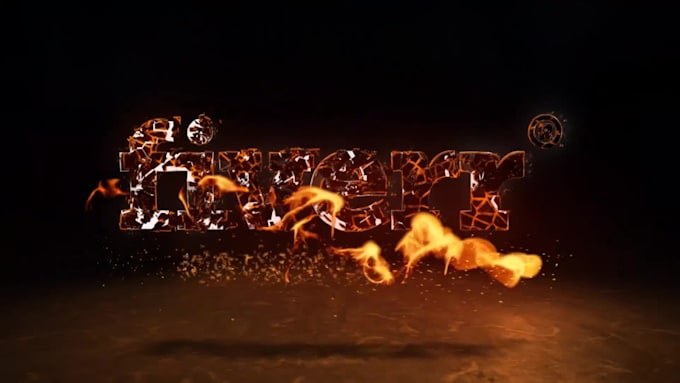 Create stylish fire opening introduction video by Bestintrologos | Fiverr