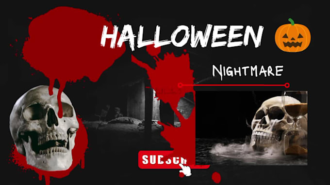 Make view boosting cartoon ,horror travel youtube thumbnail by ...