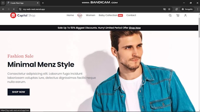 Create a stunning website with figma to shadcn , next js, react with firebase by Abdulmajeed455 ...