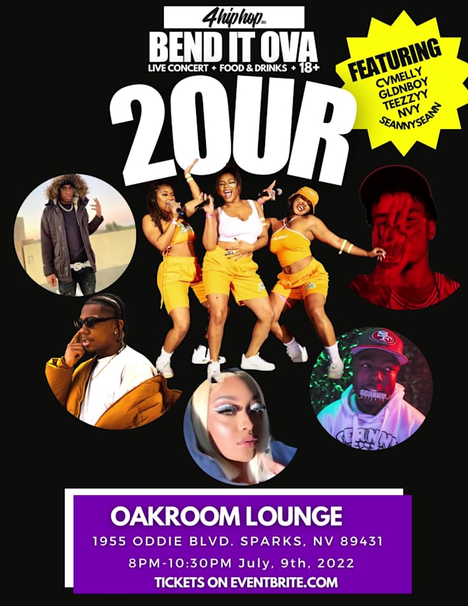 Create dope cover art and promotional flyers by Dropdeadsuccess | Fiverr