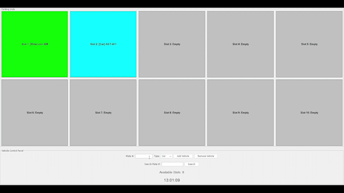 Develop a gui parking management system in java for small businesses by Mamoonkha | Fiverr
