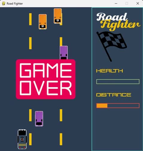 Crea un juego arcade 2d en python usando pygame.