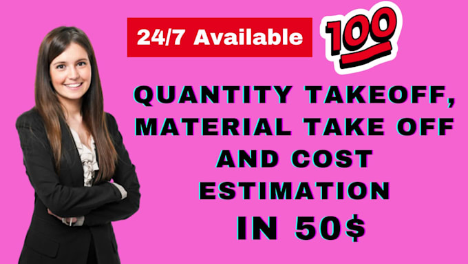 Do quantity takeoff, material take off and cost estimation by Taibash99 | Fiverr