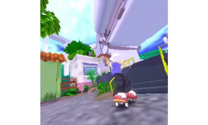 Create retro 3d music animation on ps1 or n64 style low poly retro ...