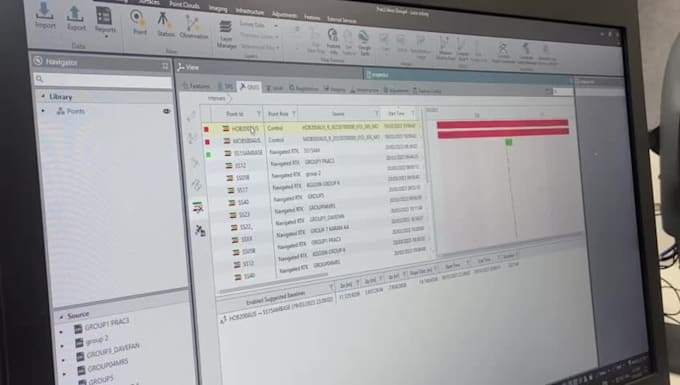 Layout topo gps land survey point data into contour map autocad ...