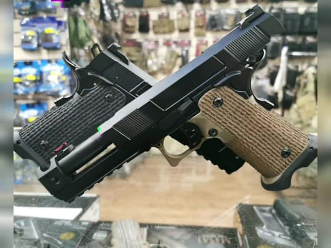 Make your airsoft gun into a cartoon by Skapa_graphics | Fiverr