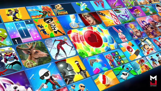 Create stunning 3d game icons and app icons for you by Myjustmagic | Fiverr