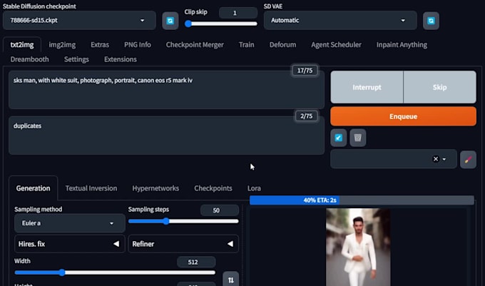 Train lora model for you into a hyper realistic model using stable diffusion by Gal_havkin | Fiverr