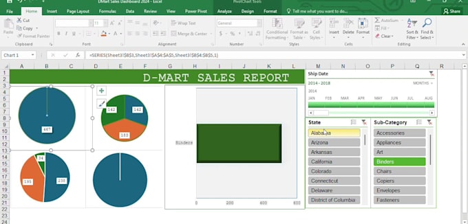 Do data dashboard and data visualisation in excel by Puranbhandar | Fiverr