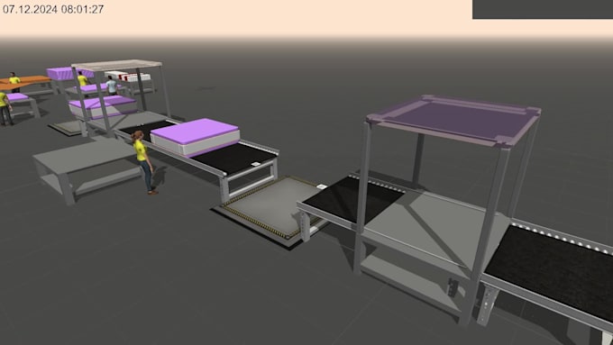 Help You Implement Any Process Logic Into Flexsim Model By Mothmaciek
