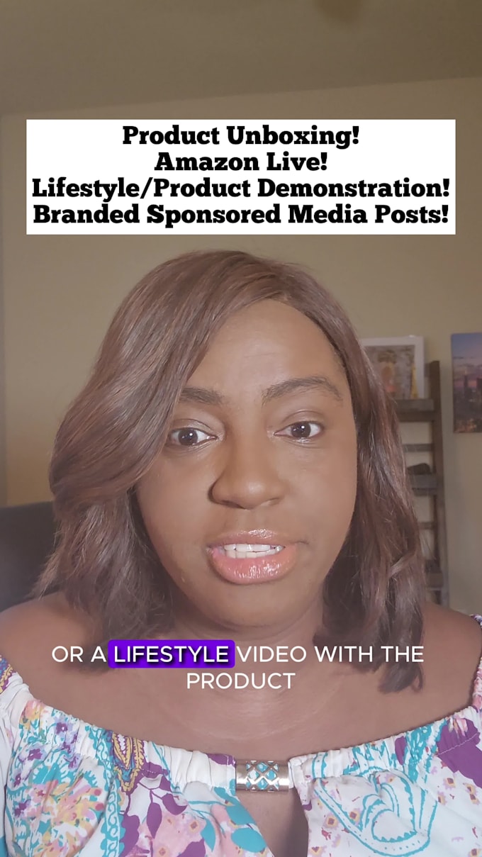 Create an amazon shoppable video for amazon storefront by Whtw16 | Fiverr