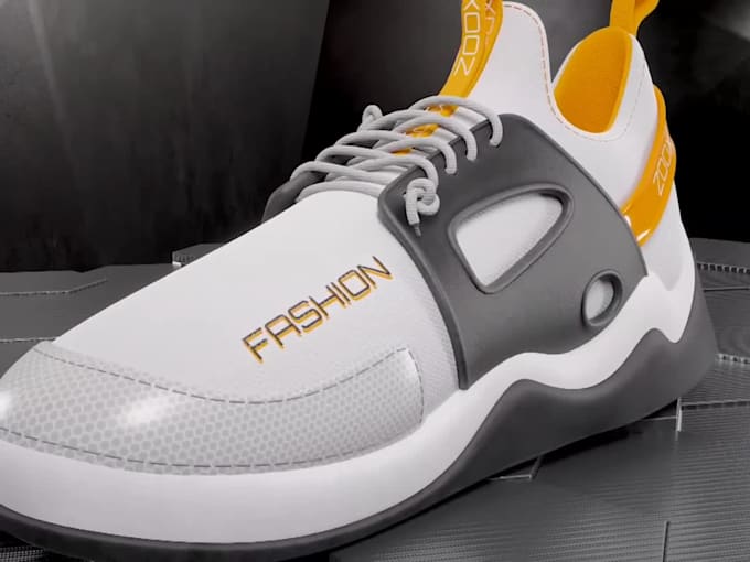 Do 3d sneakers animation, 3d footwear rendering 3d product design 3d ...