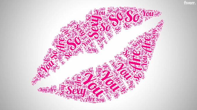 Do word cloud art with your text on your shape by Mkt_groups | Fiverr