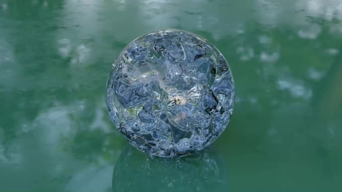 Do unique realistic 3d water animation, fluid animation by ...