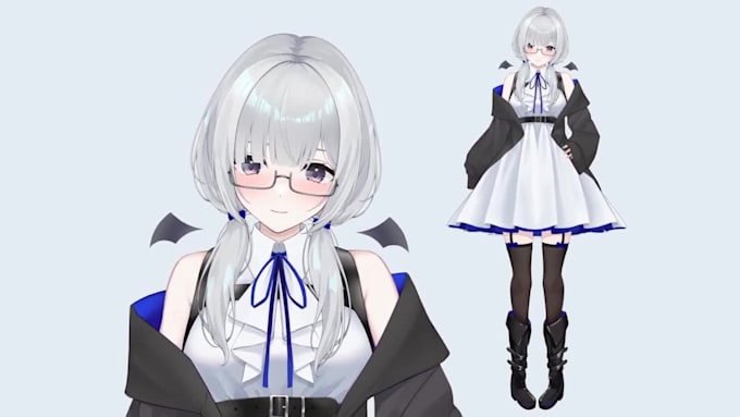 Design and rig live2d vtuber, 2d vtuber model, 2d vtuber rigging, live2d