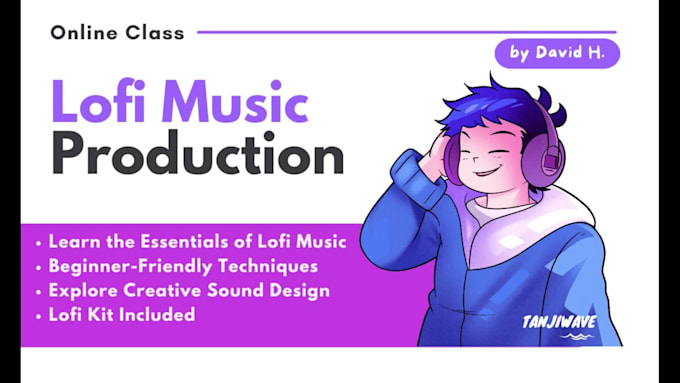 Teach lofi music production for beginners by Davidhmusic | Fiverr