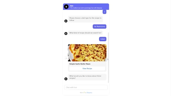 Build you an ai chatbot for your brand by Hello2himel | Fiverr