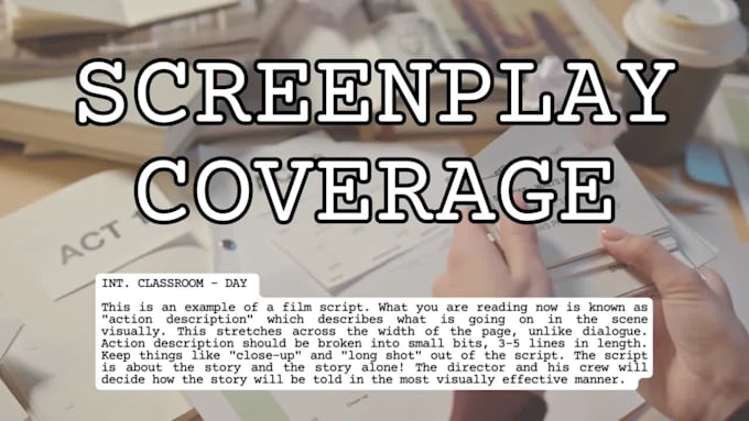 Provide professional script coverage for your screenplay by Ernie_films ...