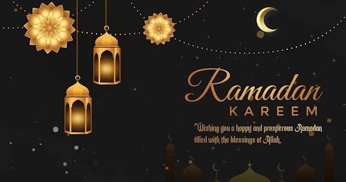 Do ecard animation,ramdan greetings animation,motion graphics,logo ...