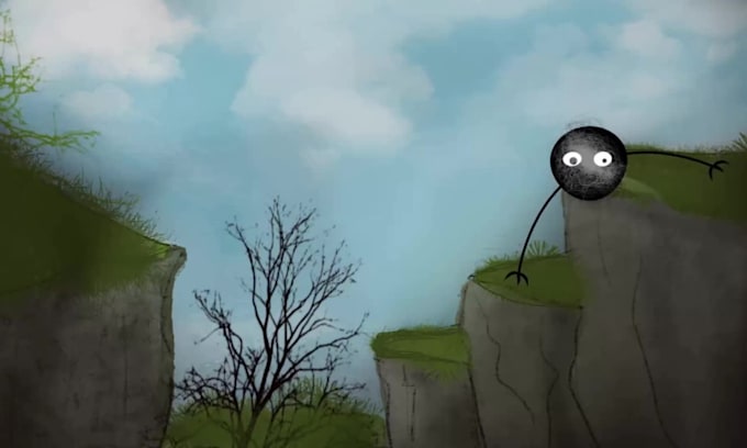 Do 90s retro 2d animation film rubber hose animated video cartoon 2d ...