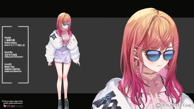 Design and rig your live2d, vtube studio,2dvtuber model vtuber, vtuber ...