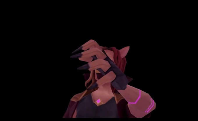 Model 3d low poly character make low poly characters retro low poly ...