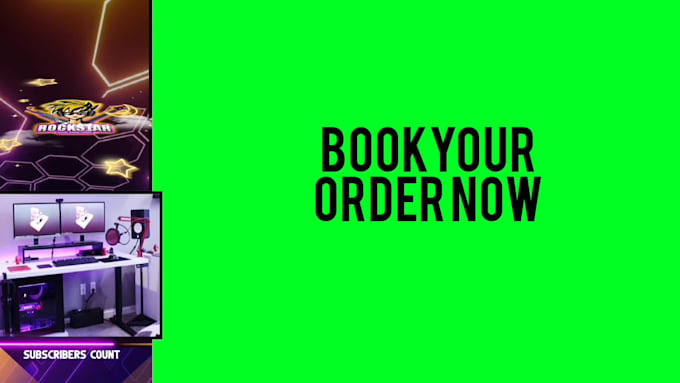 Create an animated layout for youtube and twitch livestream by Next_co ...