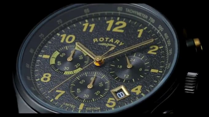 Realistic 3d watch animation,clock animation,cgi animation, wristwatch ...
