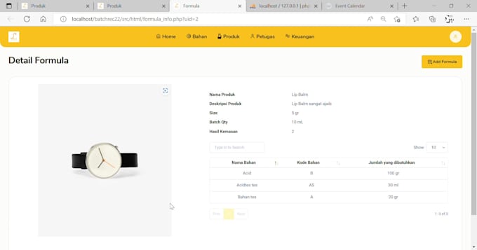 Code your digital batch record using php by Malinikomang | Fiverr