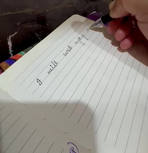Hand write anything in a good cursive writing by Asman2023 | Fiverr