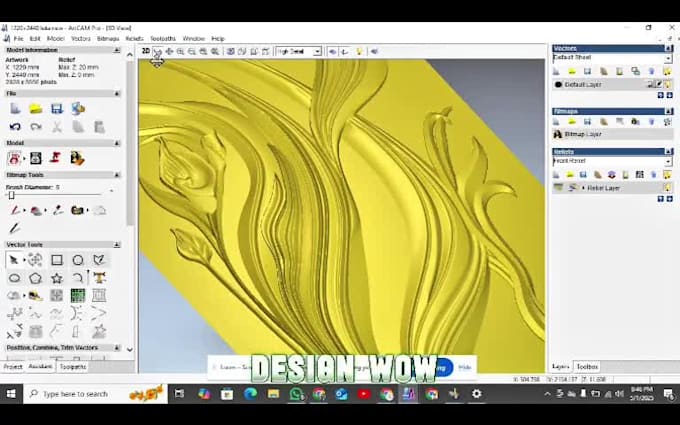 Do Cnc Designcnc Toolpathcnc Programming Cnc G Code By Airidon Fiverr